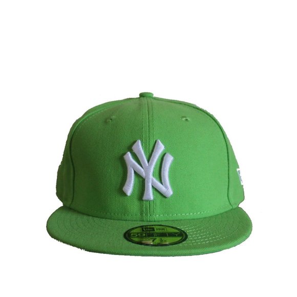 New Era | Accessories | New Era Basic New York Yankees Lime Cap | Poshmark